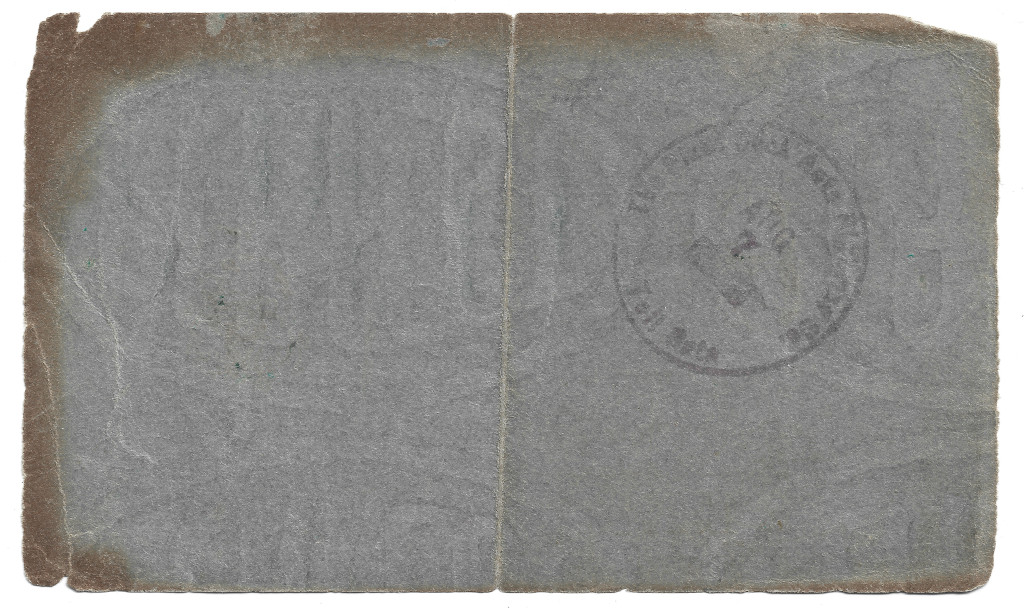 Pikes Peak Auto Highway Stamped Souvenir Toll Ticket PIK-17281 ...