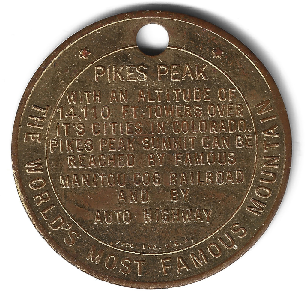 Historic Colorado Medals, Coins, Exonumia Collection